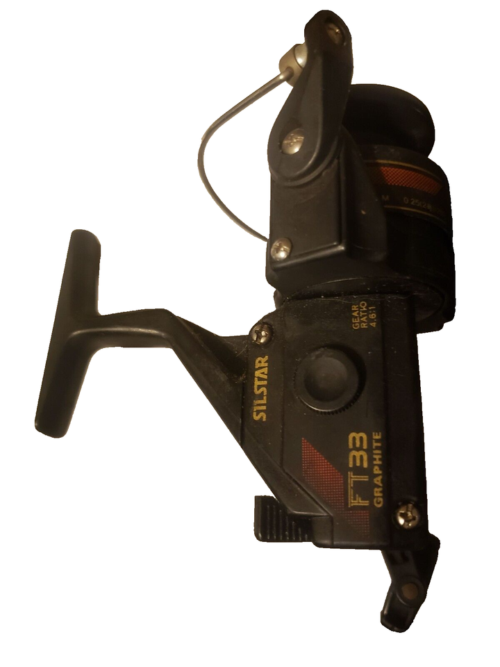 Vintage Silstar FT33 Graphite Spinning Reel Gear Ratio 4.6:1 | eBay