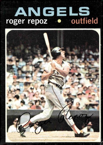 1971 Topps Roger Repoz #508 - California Angels | eBay