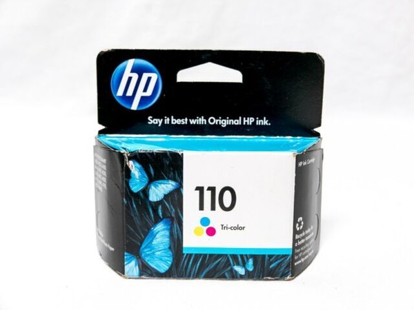 HP 110 Tri-color Ink Cartridge - 5ml (CB304AN) for sale online | eBay