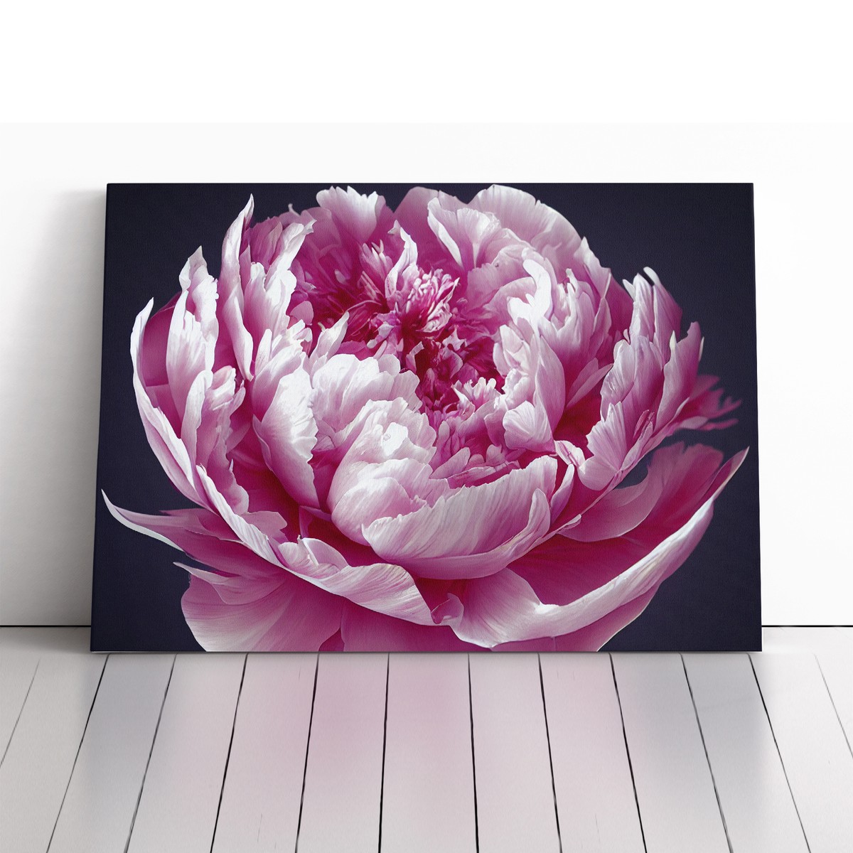 Peony Art Prints PEONY PRINTS (Canvas & Paper) Steel Cow Lavender