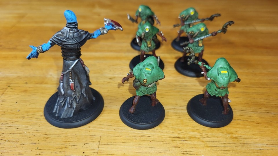 Painted Shadows Of Brimstone Flesh Stalker and Flesh Drones Deluxe ...