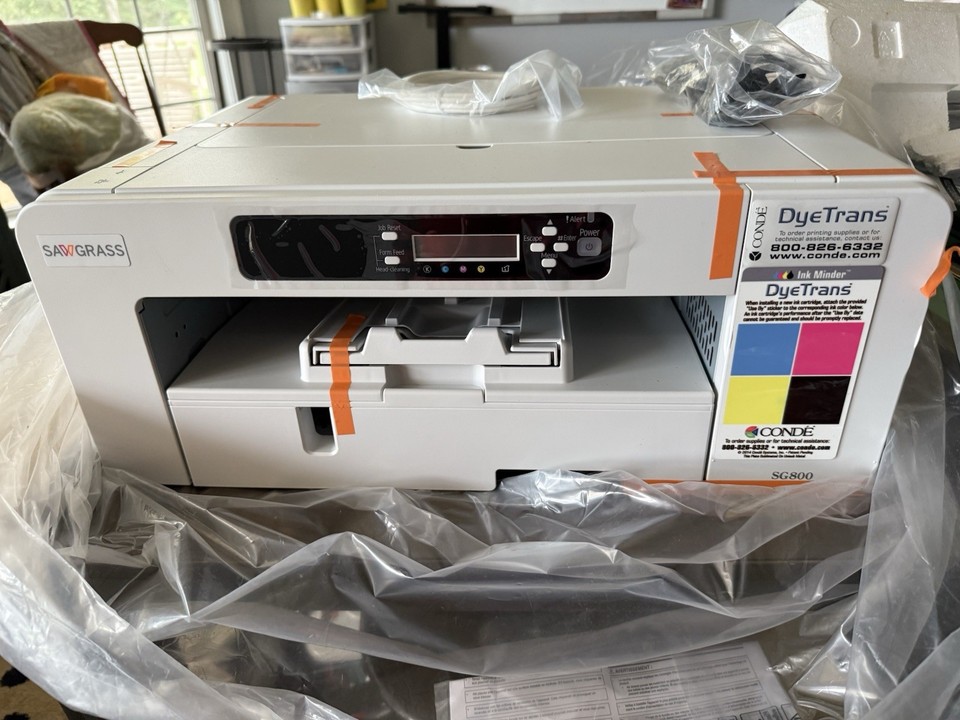 Sawgrass SG800 Sublimation Printer with Several Accessories | eBay