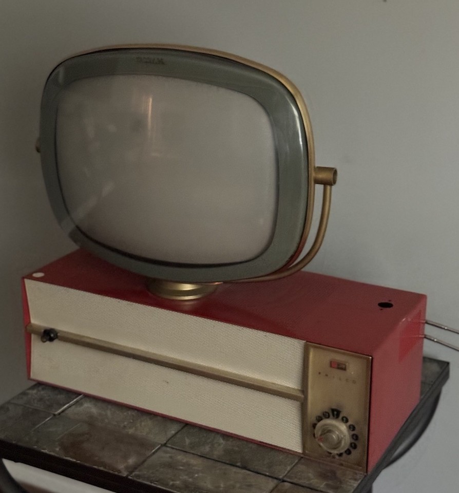 1958 Philco Princess Predicta Television Futuristic Swivel Consolette ...