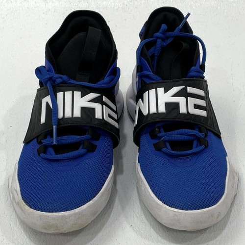 Nike Boys Black Blue Future Court Basketball Shoes Size 6Y Style CT2866 ...