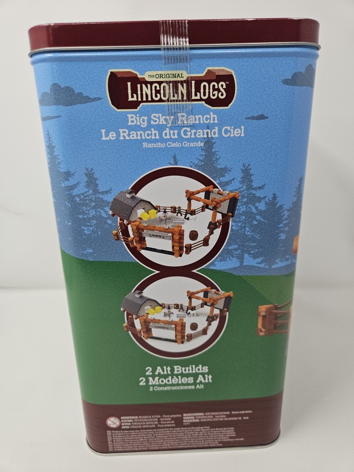 Lincoln Logs Big Sky Ranch Building Set - Retro Building Toy, 100+ Pieces NEW! | eBay