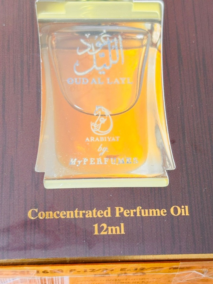 Oud Al Layl Concentrated Perfume Oil 12ml by My Perfumes | Arabian ...
