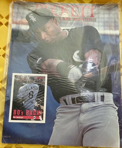 Bo Jackson November 1991 Beckett Baseball Monthly Magazine #80 | eBay