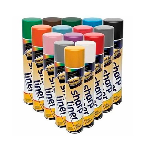 Spray Paint Prosolve Sharpliner Line Marking Paint Gold 12 Pack ...