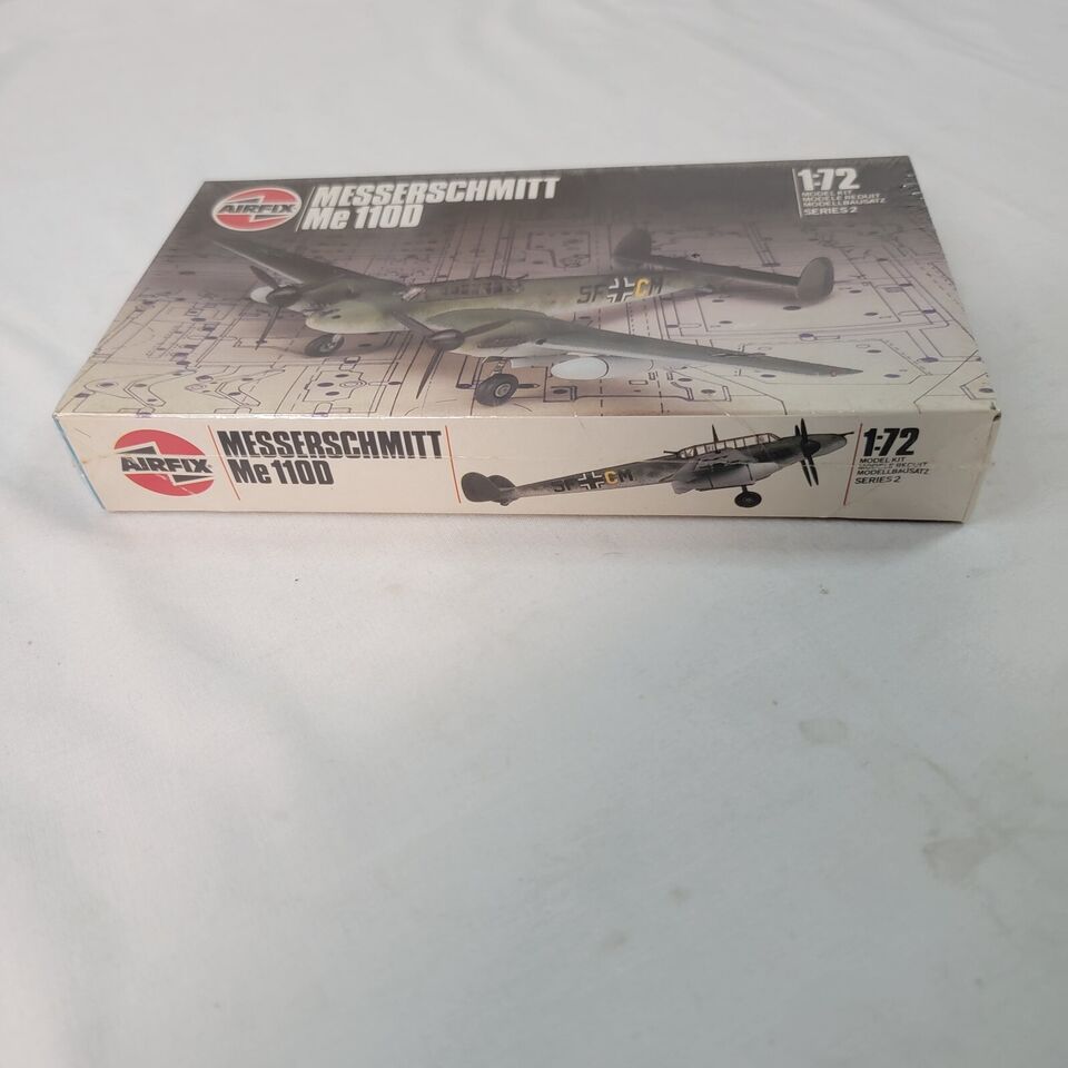 Airfix Messerschmitt ME 110D 1/72 Scale Plastic Model Kit 02006 New ...