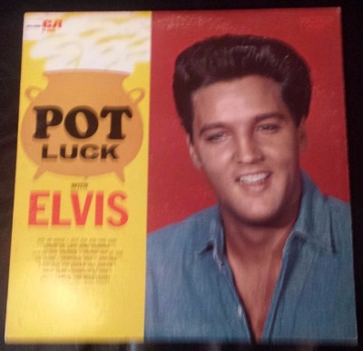 ELVIS PRESLEY ALBUM "POT LUCK" RE. | eBay