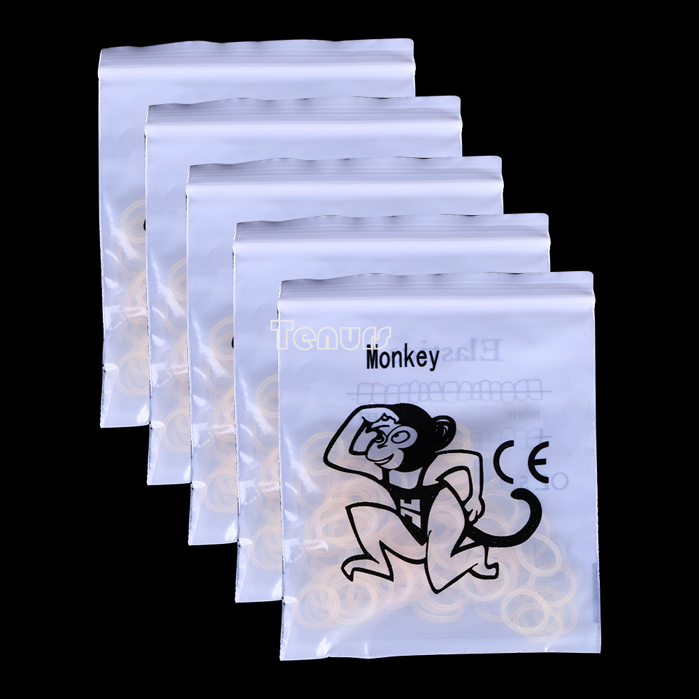 1000pc Dental Ortho Elastics Latex Braces Orthodontic Rubber Bands 3/8 ...
