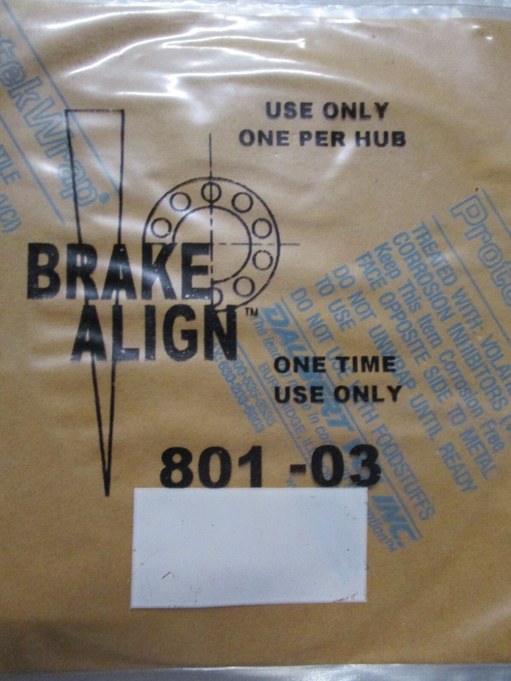BRAKE ALIGN 801-03 BRAKE ROTOR SHIMS | eBay