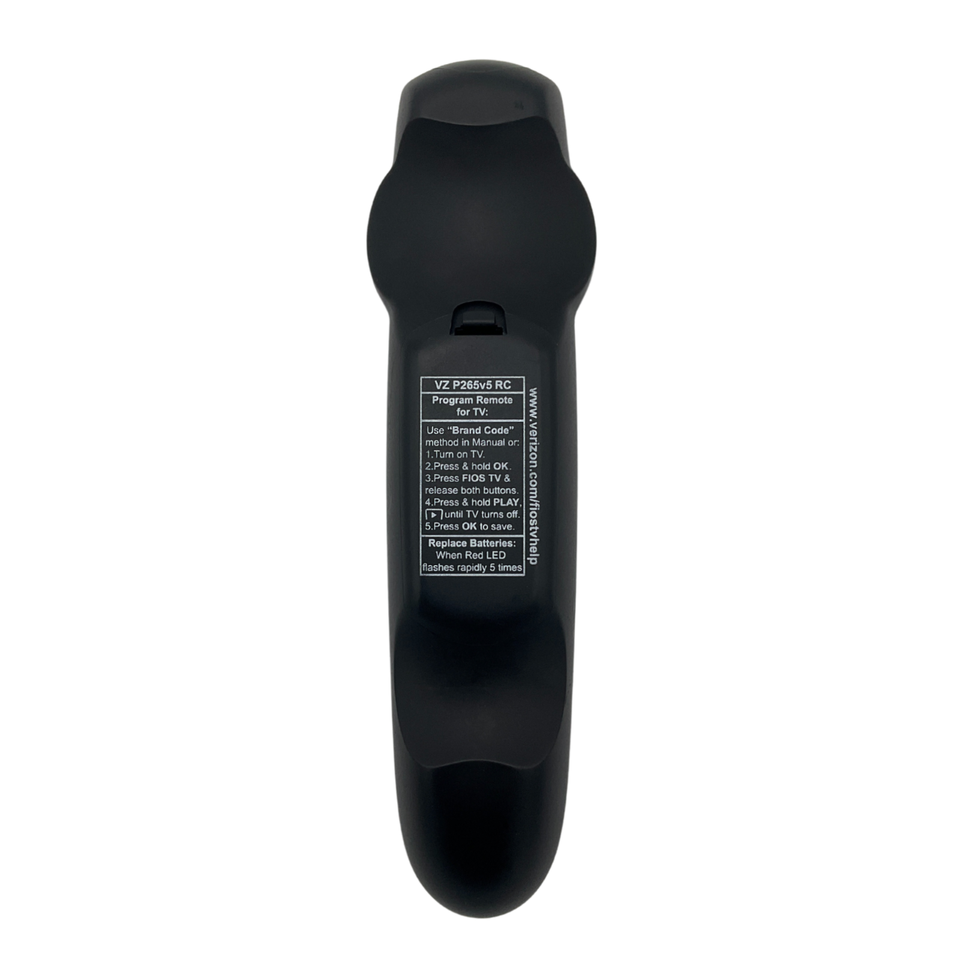 Verizon Fios P265v5 Remote Control For TV HD DVR Receiver With ...