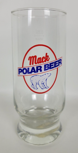 Vtg Mack Polar Beer Pilsner Norway Rastal .25L 8oz Beer Glass W ...