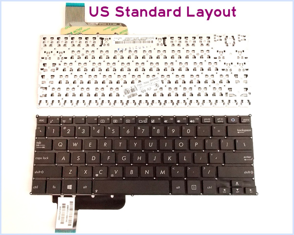 Asus Laptop Keyboard Layout
