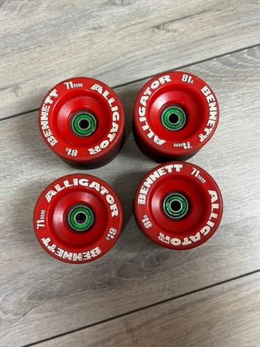 Bennett Alligator reissue skateboard wheels, 71 mm, 81a | eBay