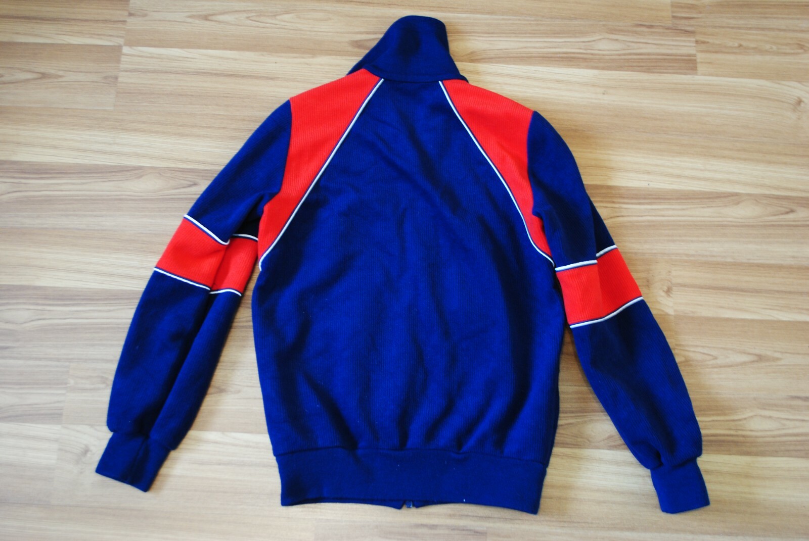 VINTAGE ADIDAS TRACK TOP JACKET 1980s STYLE WEST GERM… - Gem
