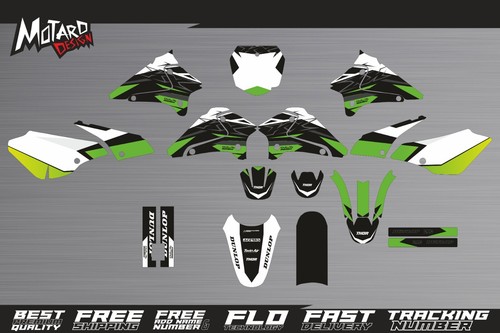 Graphics Kit for Kawasaki KLX 125 2003 2004 2005 2006 Decals Stickers ...