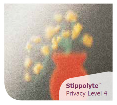 Stippolyte Obscure Patterned Frosted Glass Sealed Unit For Double ...