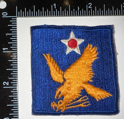 WWII US 2nd Army Air Force AAF US Made WHITEBACK Patch | eBay