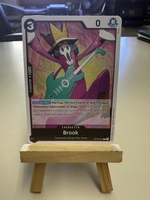 ONE PIECE Card Game: Brook Character Card- *OP10-091* - Royal Blood ...