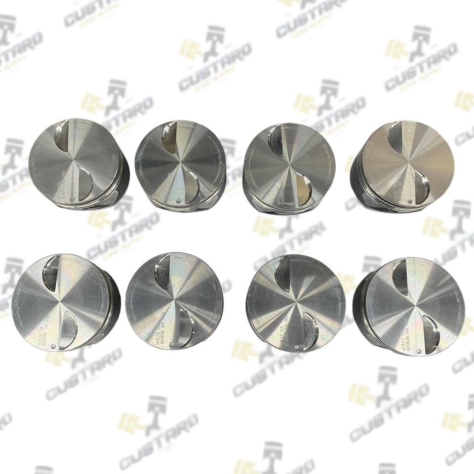 Genuine GM 6.2L 6.2 Standard Piston Set Of (8) 19178597 (Pins Not ...