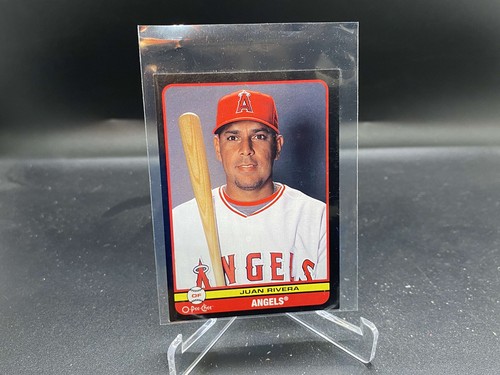 Juan Rivera 2009 O-Pee-Chee Black Mini #197 Angels | eBay