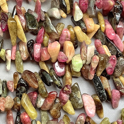 Tourmaline Top Drilled Chip Dagger Semi Precious Stone Q65 Beads per ...