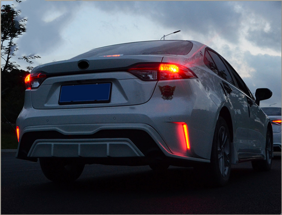 For Toyota Corolla 2019-2023 LED Rear Fog Light Tail Bumper Light Sets ...