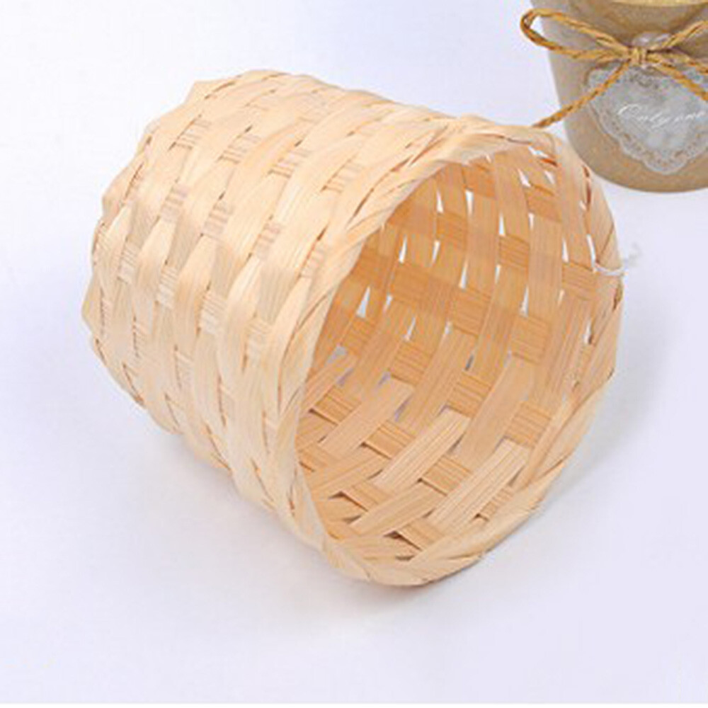 5pcs 50cm Bamboo Strips Woven Bow Building Stick Basket Reed Wedding ...