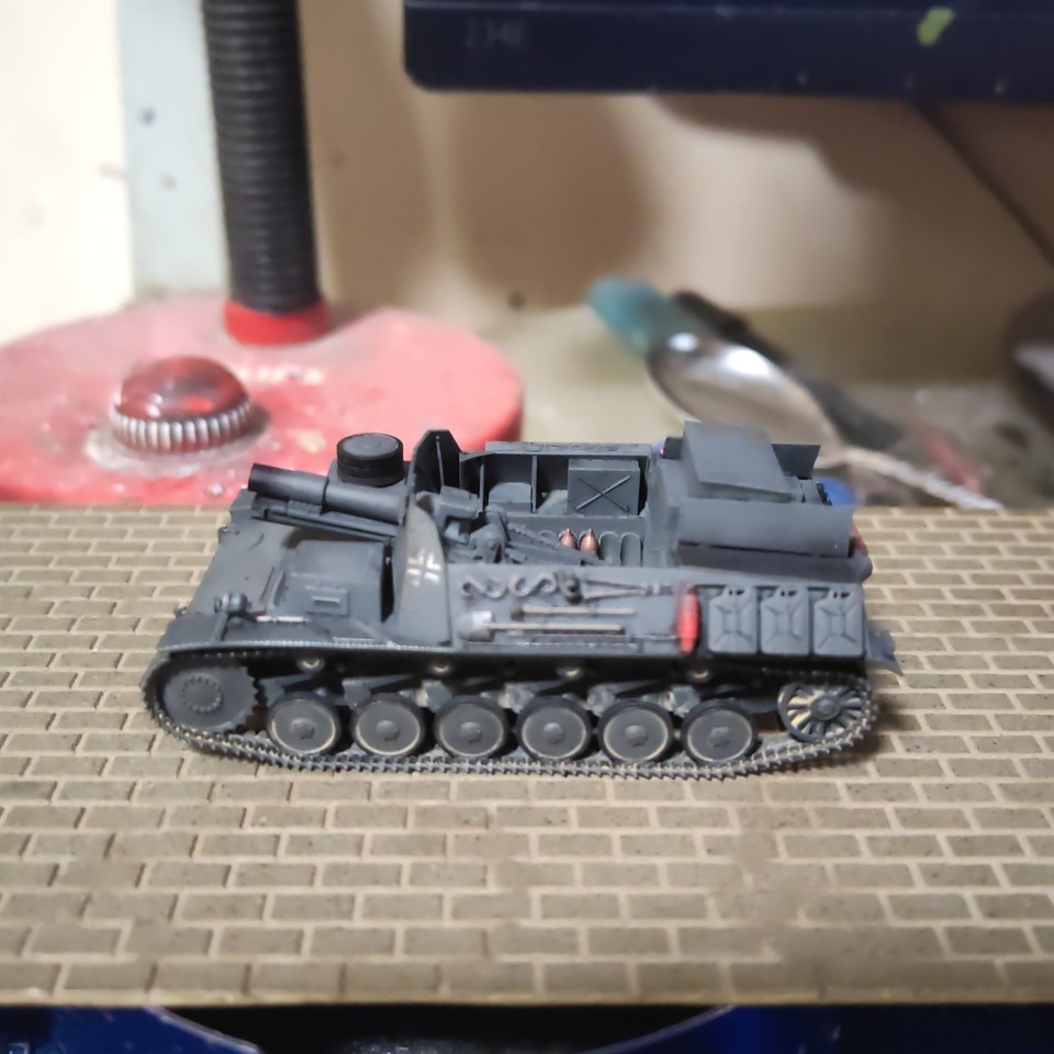 1/72 WWII German Bison II Self-Propelled Gun 3D Resin Printing Model ...