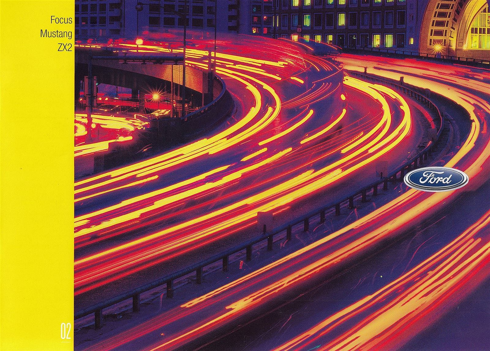 FORD MUSTANG FOCUS ZX2 US-Car Sportscar Youngtimer Prospekt Brochure ...