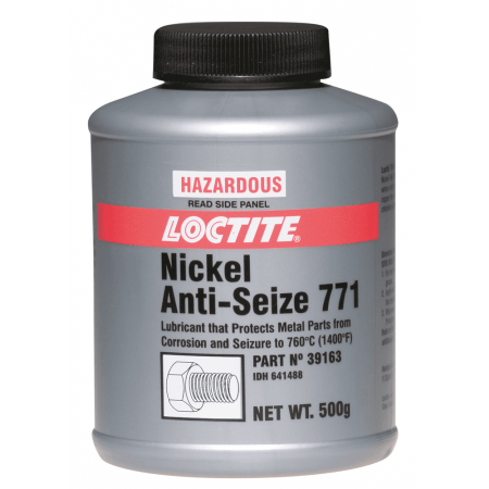 LOCTITE NICKEL ANTI SEIZE compounds 771 500G PREVENTS SEIZING GALLING ...