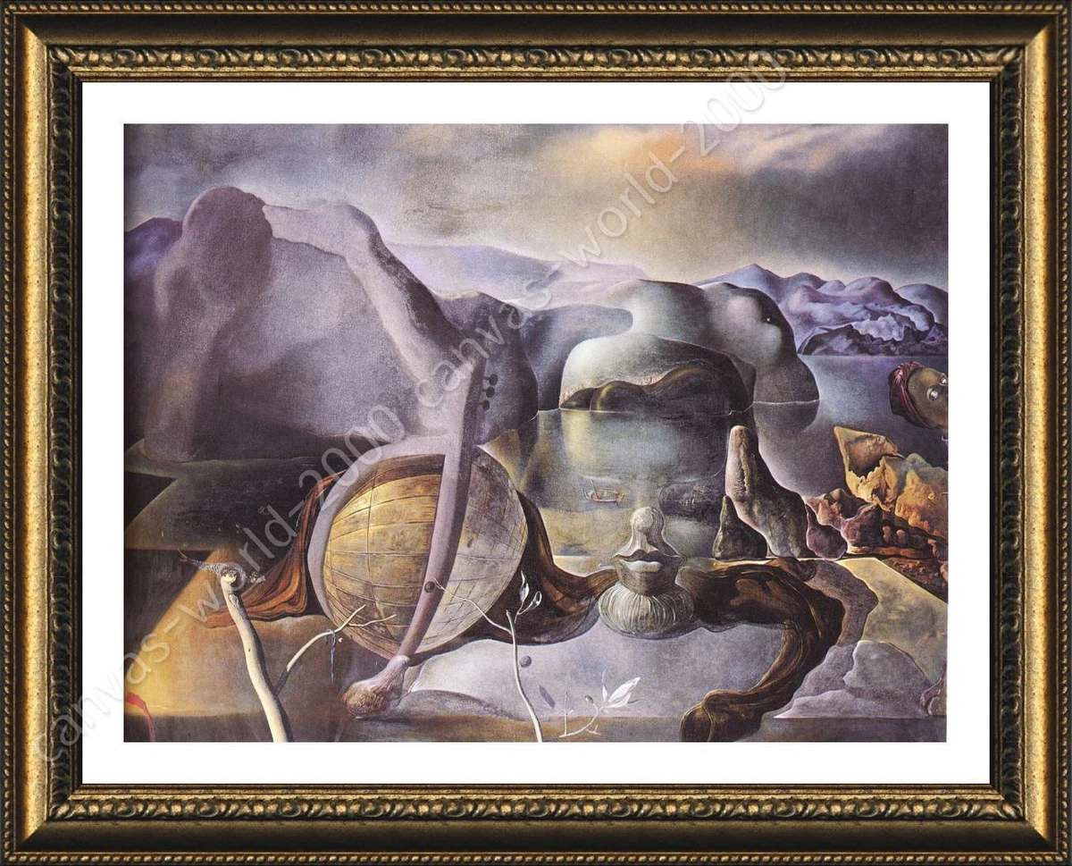 Salvador Dali Portrait Painting
