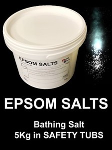 EPSOM SALT | 5KG BUCKET | Pharmaceutical | Food Grade | Magnesium ...