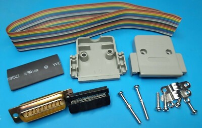 ATARI ST/STE DB19 ULTRA SATAN CABLE with original HOOD and D-sub DB19 ...