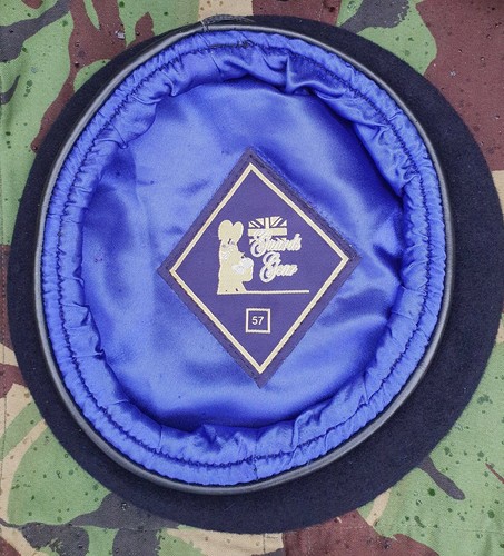 Royal Irish Regiment Home Service UDR Beret & Brass Cap Badge Small ...