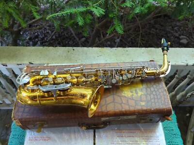 Saxophone Vintage King Zephyr Alto Serial Number 484-673 RARE BRASS | eBay