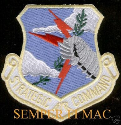 VINTAGE STRATEGIC AIR COMMAND COLLECTOR HAT PATCH SAC B1 B17 B26 B29 ...