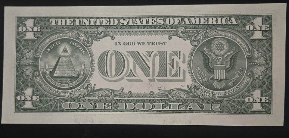 2021 $1 Broken Ladder Fancy Serial Number 76392458 Uncirculated | eBay