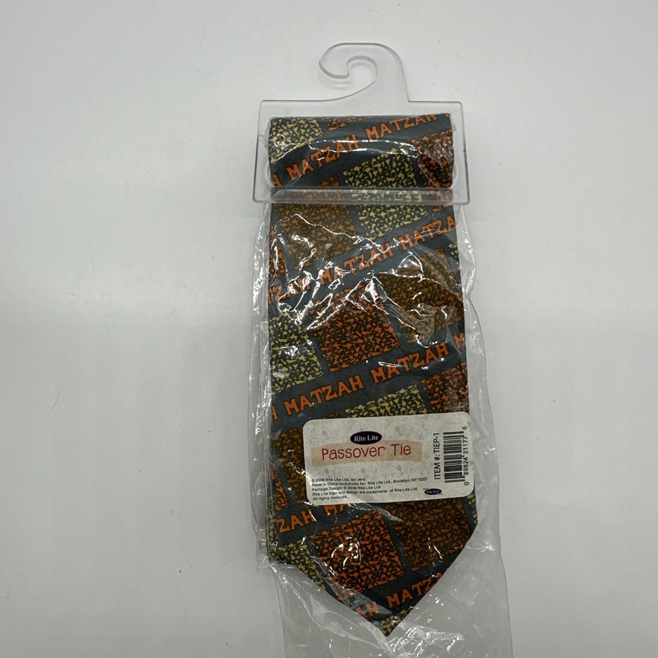 Passover Matzah Tie Rite Lite Judaica 2018 ..33 | eBay