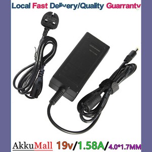 For HP Mini 110 210 1000 10.1 Netbook Adapter Power 19V 1.58A + UK ...