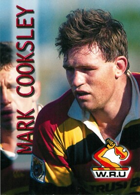 1996 WAIKATO NPC Rugby Union Card MARK COOKSLEY All Blacks | eBay Australia