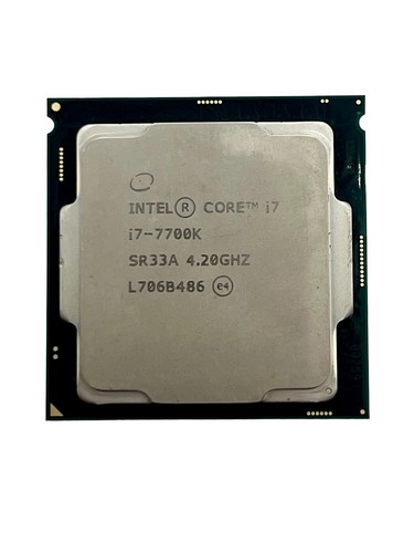 Intel Core i7 7700K 4.20GHz Quad-Core CPU Processor SR33A FCLGA1151 ...