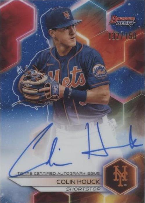 2023 Bowman's Best - Best of 2023 Autographs Colin Houck #B23-CH Blue ...