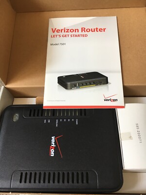 Verizon (Westell) Router Model 7501 Verizon Wi-Fi Hotspot Modem. 12VDC ...