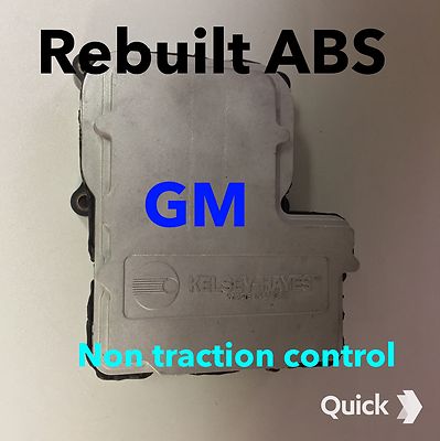 99 1/2 00 01 02 SILVERADO ABS, Anti skid module Non Traction Control ...
