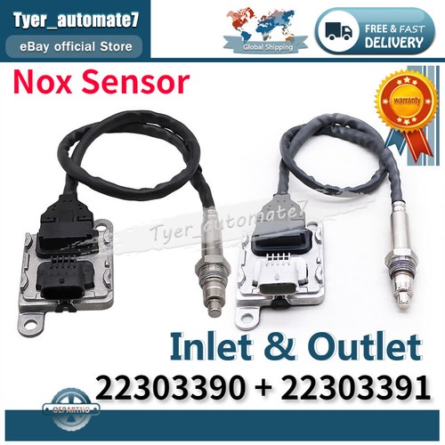 Inlet & Outlet SET Nox Sensor For Mack/Volvo Truck D16 Mack MP8 Nitrogen Oxides | eBay