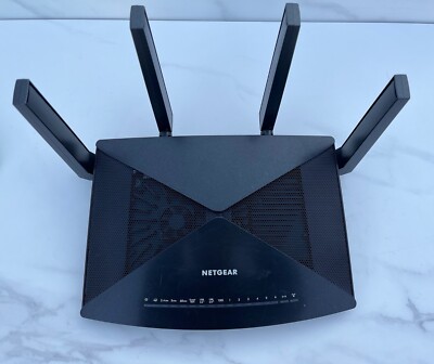NETGEAR Nighthawk X10 7200 Mbps 7 Port Wireless AD Router (R9000-100NAS ...