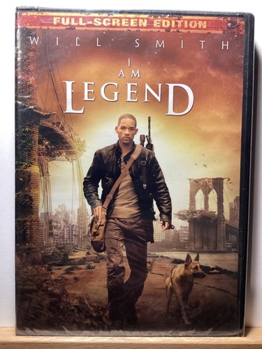 I Am Legend (DVD, 2008, Full Frame) Will Smith 883929008292| eBay